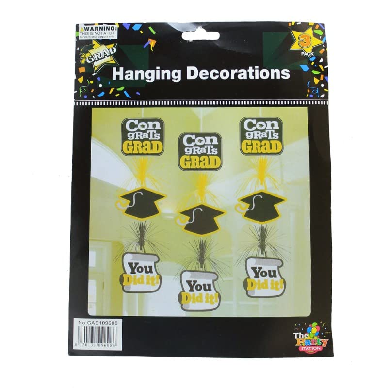 GRADUATION BIG HANGING DECORATION – The Party Station