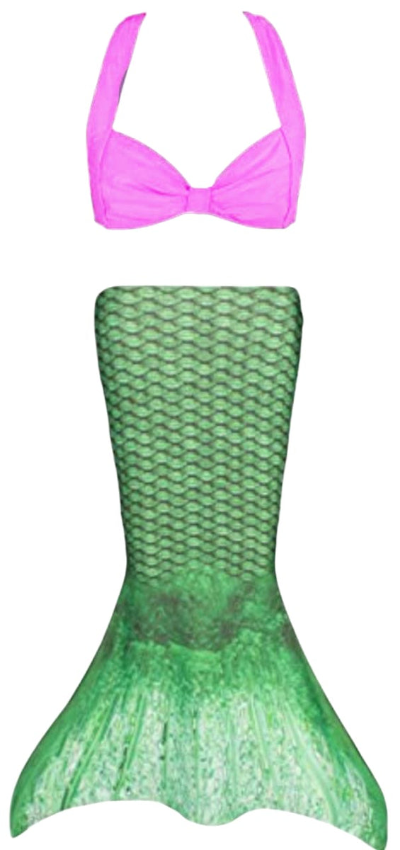 PINK BIKINI TOP MERMAID SWIM WEAR X3+ YEARS – The Party Station