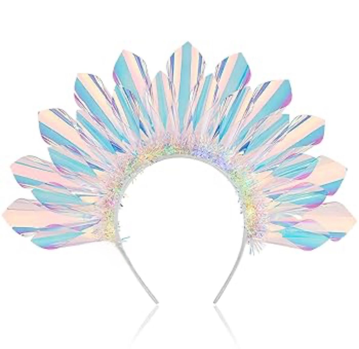 IRIDESCENT ICONIC HEADBAND – The Party Station